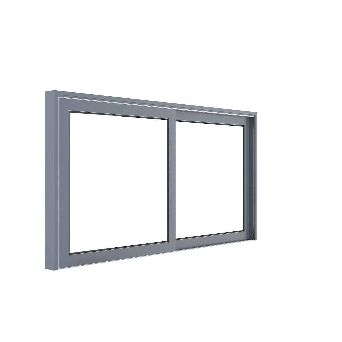 Metal Window (155 x 290 cm) - 3D Model by cgaxis