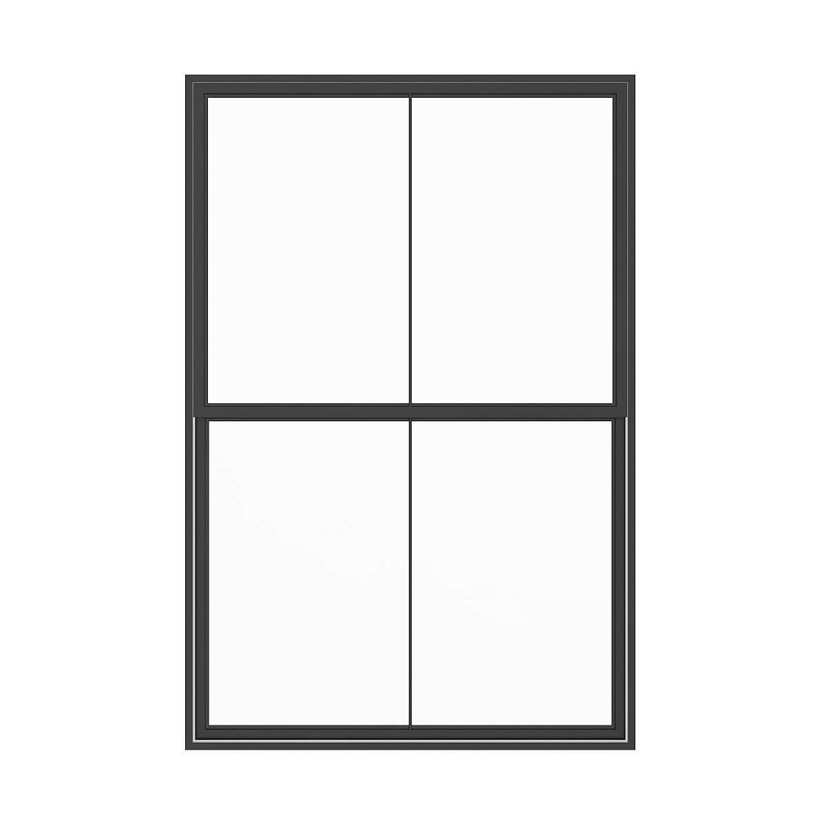 Metal Window (180 x 120 cm) - 3D Model by cgaxis