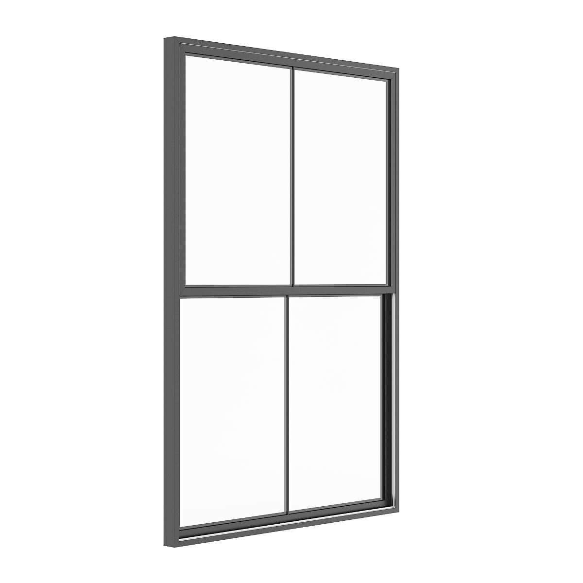 Metal Window (180 x 120 cm) - 3D Model by cgaxis