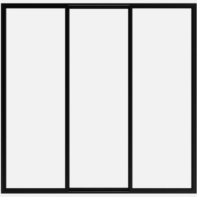 Metal Window (230 x 236.5 cm) - 3D Model by cgaxis