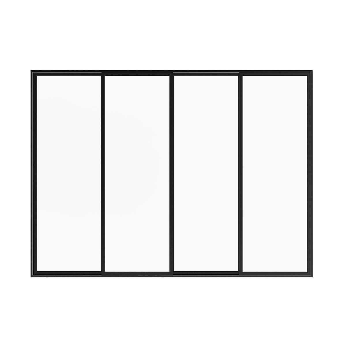 Metal Window (230 x 313 cm) - 3D Model by cgaxis