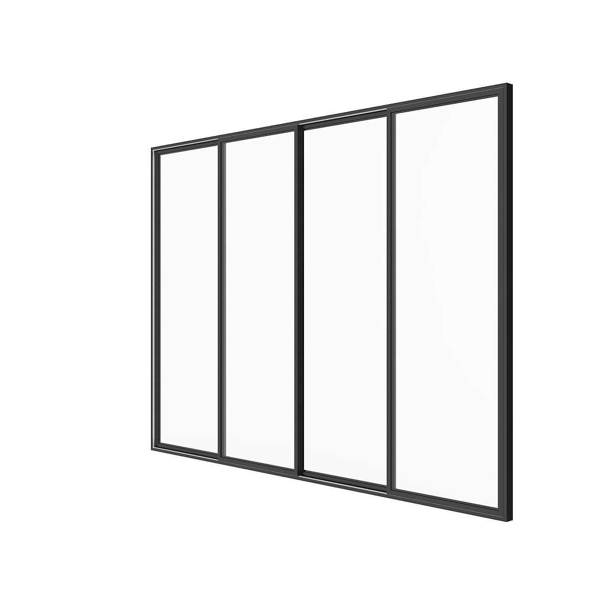 Metal Window (230 x 313 cm) - 3D Model by cgaxis