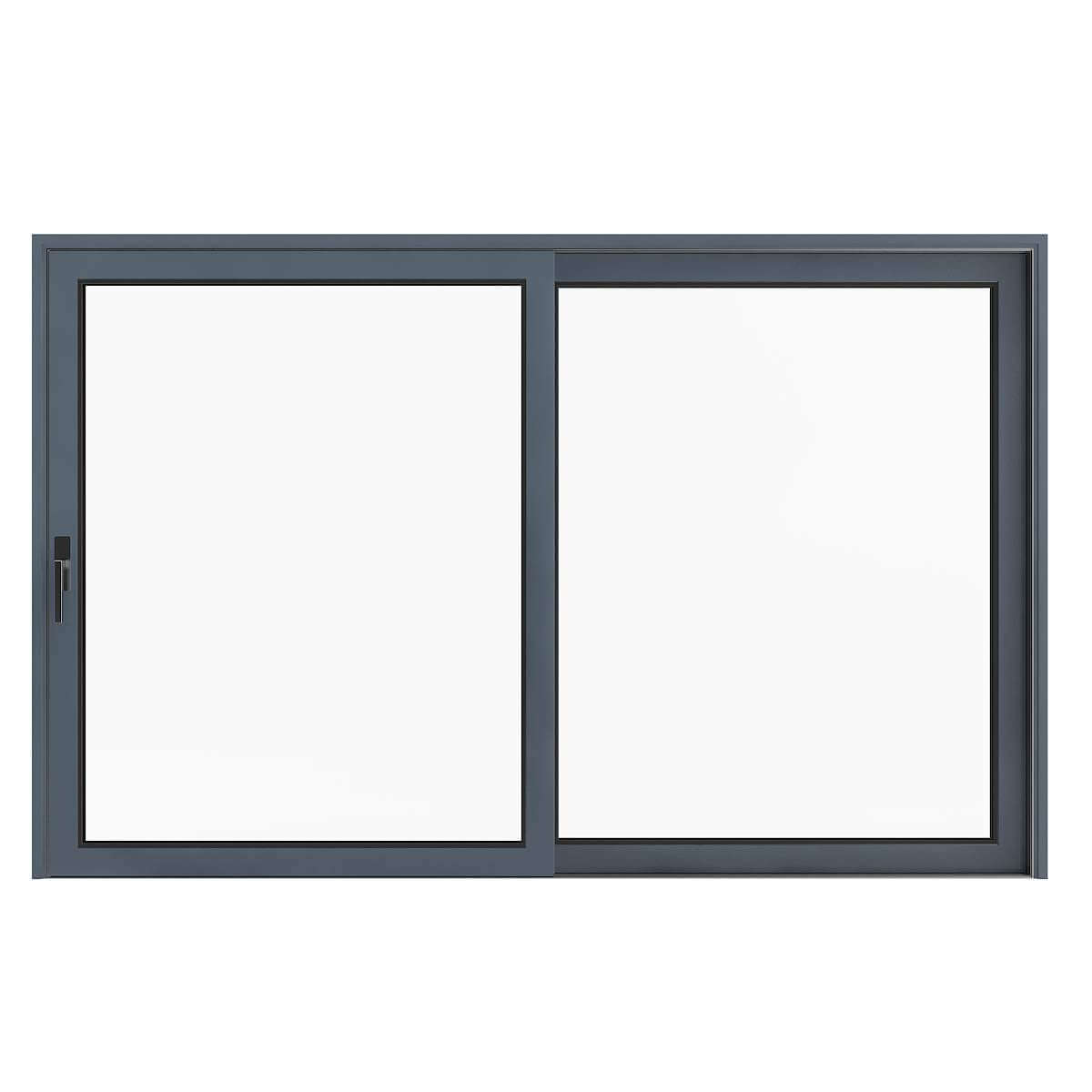 Metal Window (235 x 370 cm) - 3D Model by cgaxis