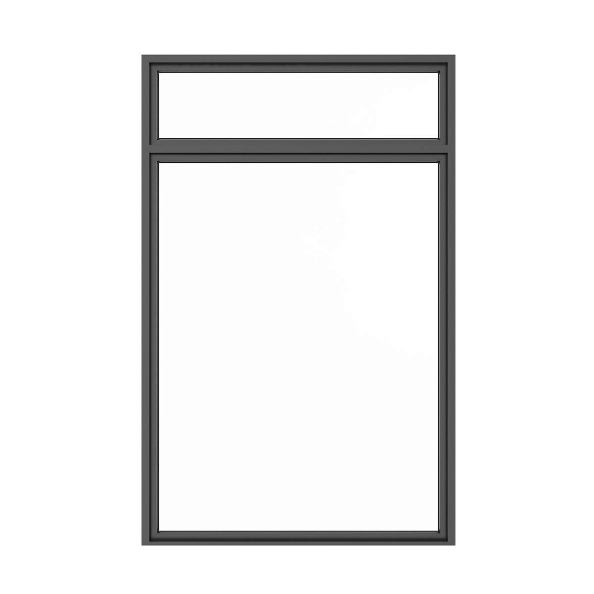 Metal Window (250 x 160 cm) - 3D Model by cgaxis