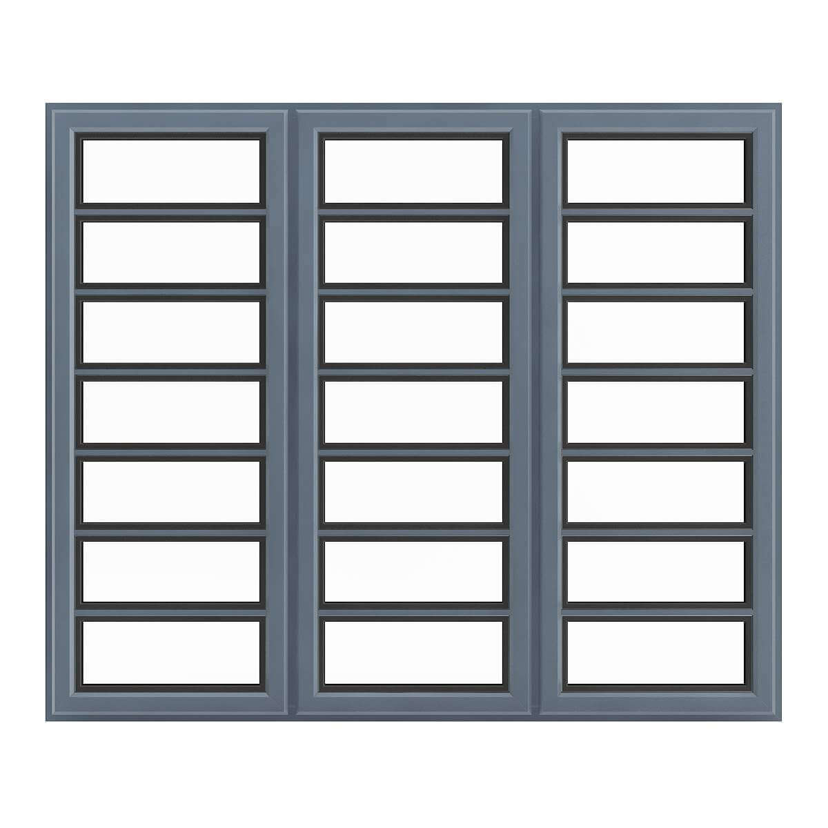 Metal Window (268 x 200 cm) - 3D Model by cgaxis