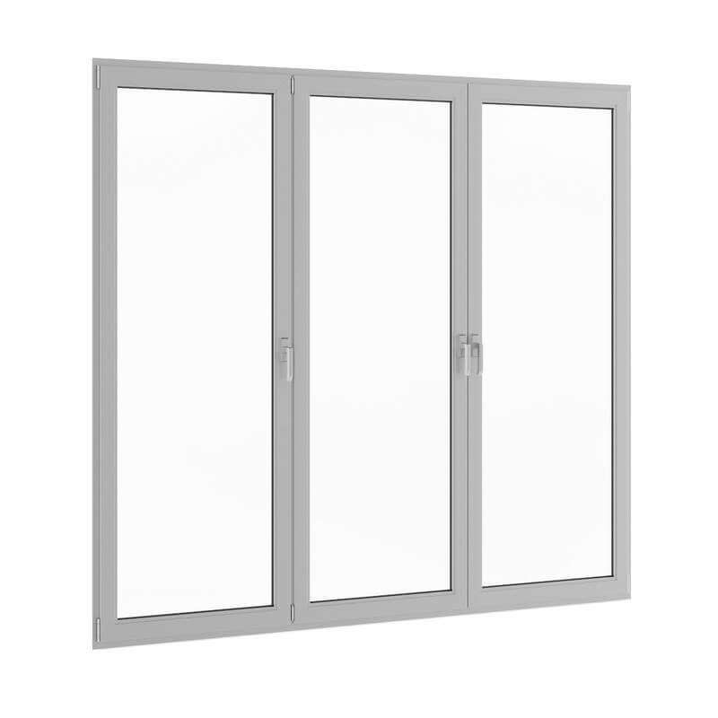 Metal Window 2824mm x 2360mm - 3D Model by cgaxis