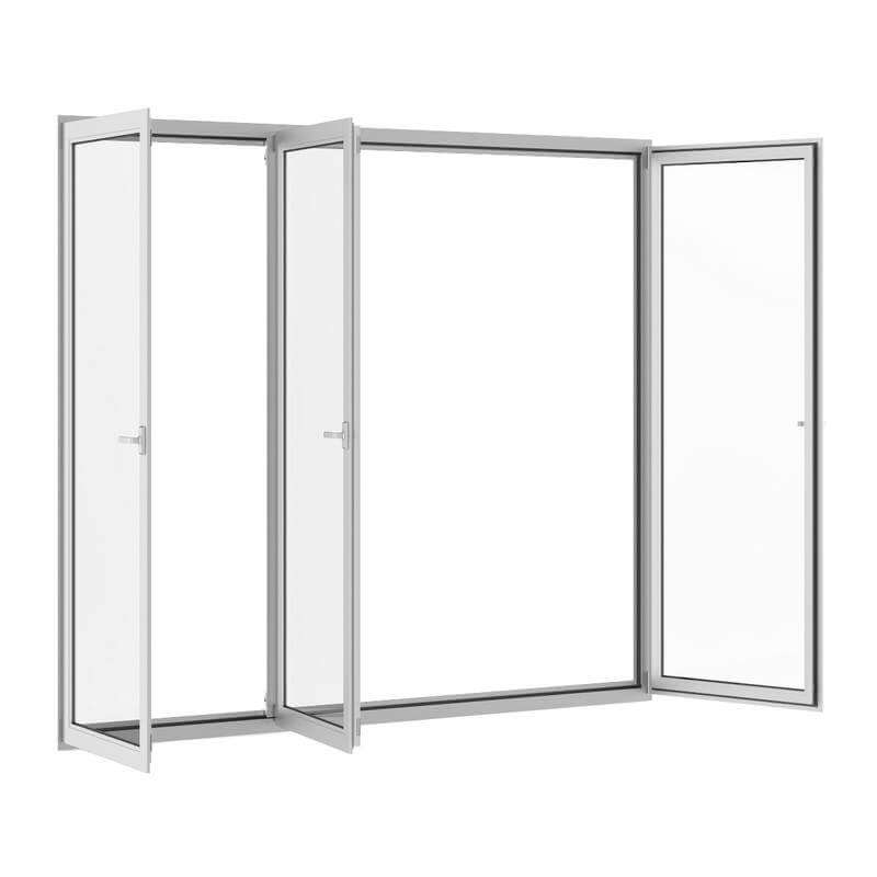 Metal Window 2824mm x 2360mm - 3D Model by cgaxis