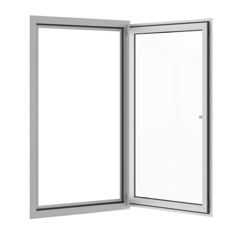 Metal Window 910mm x 1500mm - 3D Model by cgaxis