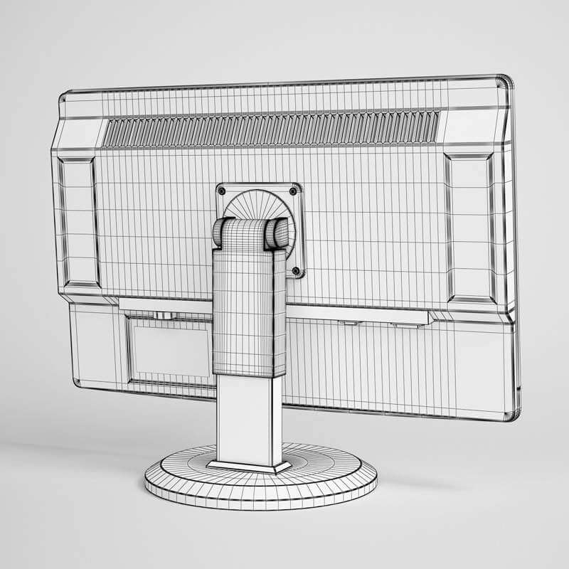 Monitor - 3D Model by cgaxis