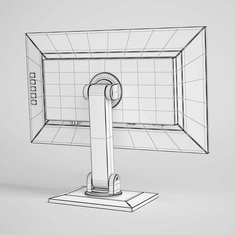 Monitor - 3D Model by cgaxis