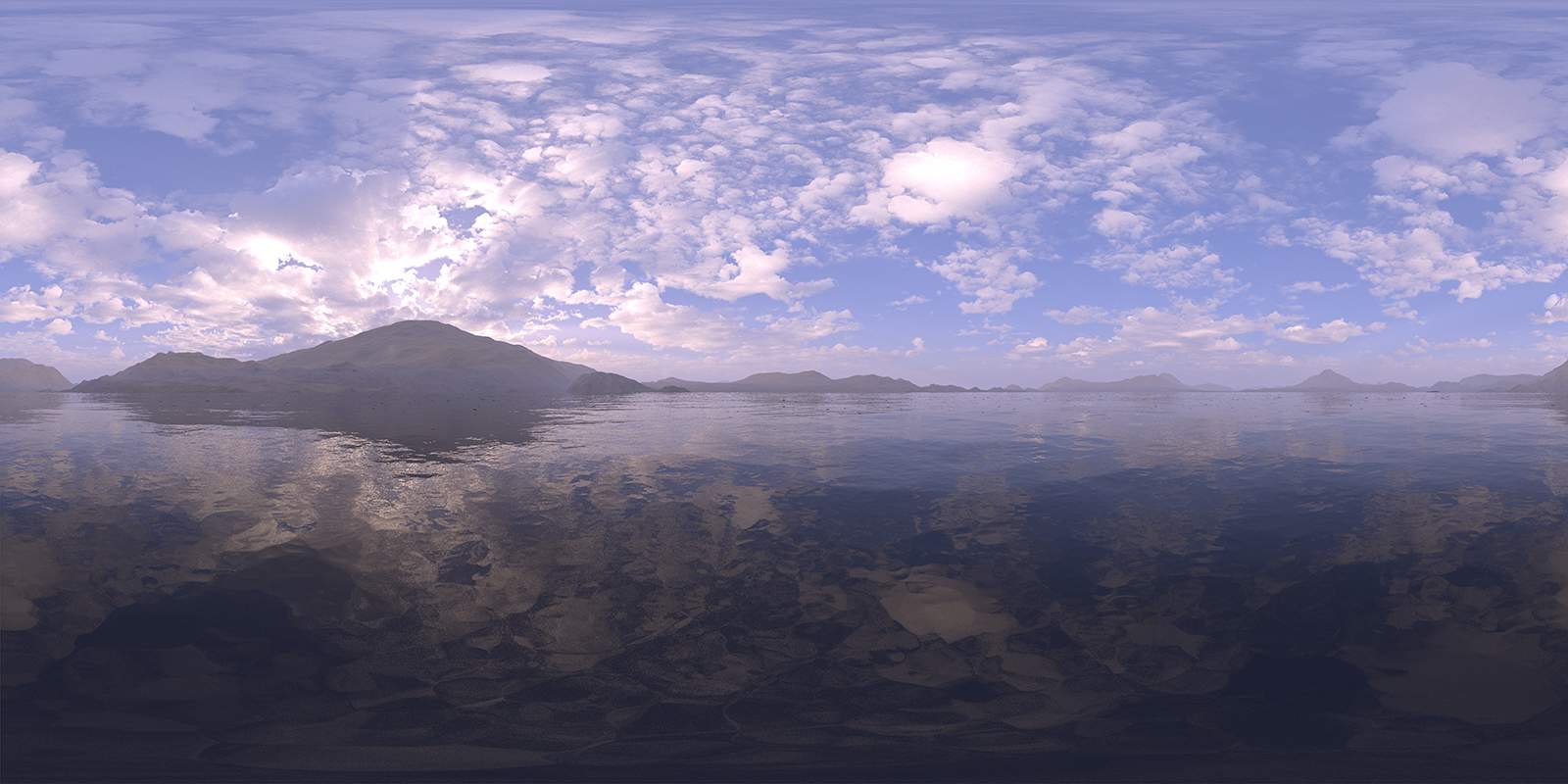 Morning Lake HDRI - HDR Image by cgaxis