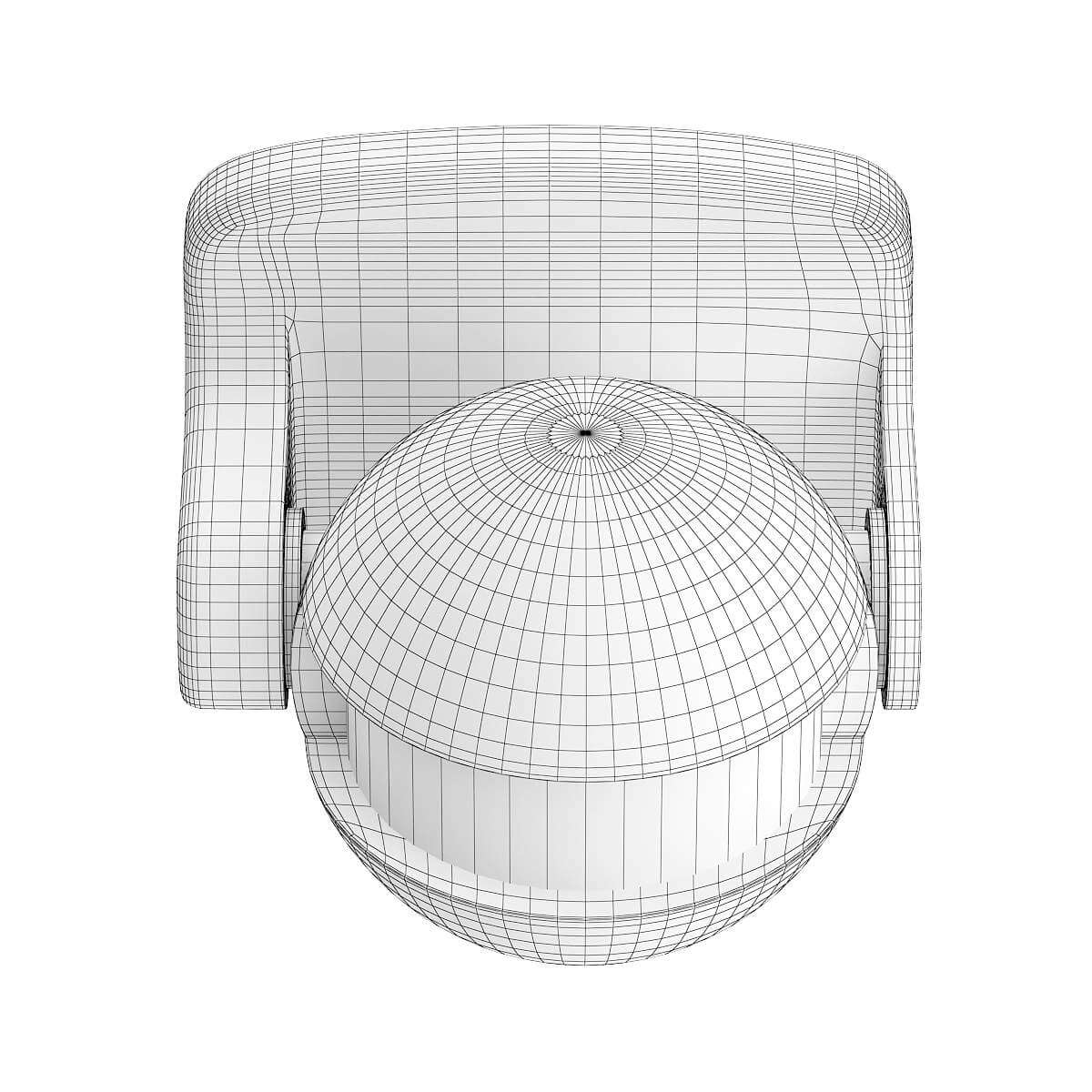 Motion Detector - Free 3D Model by cgaxis