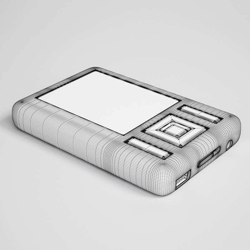 MP3 Player - 3D Model by cgaxis