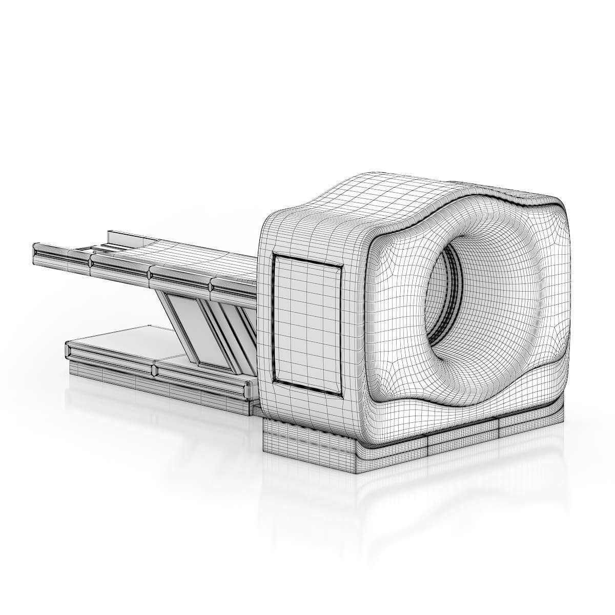 MRI Scanner - 3D Model by cgaxis