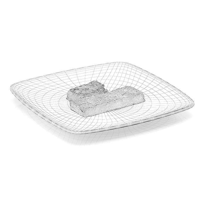 Muesli Bar - 3D Model by cgaxis