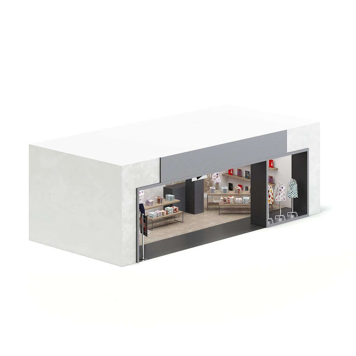 Music Gadgets Store - 3D Model by cgaxis