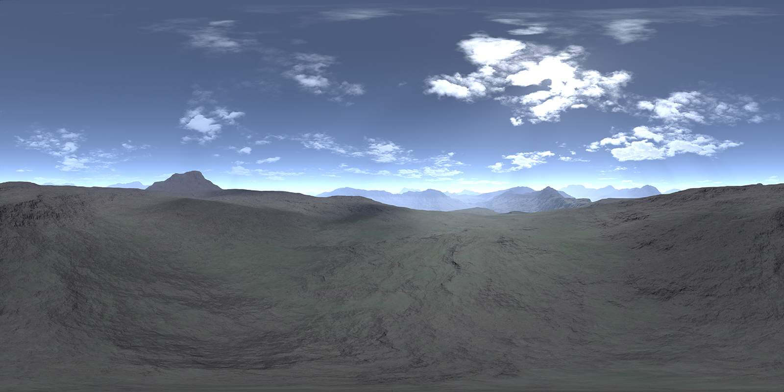 Noon Dessert HDRI Sky - HDR Image by cgaxis