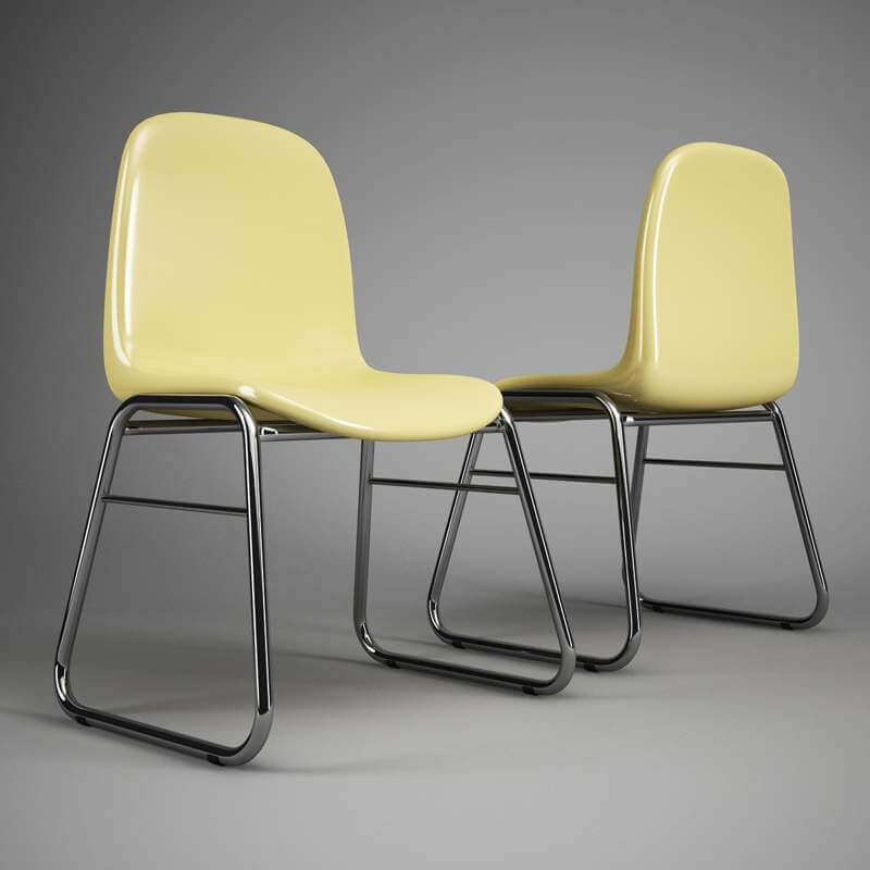Office Chair 57 - 3D Model by cgaxis