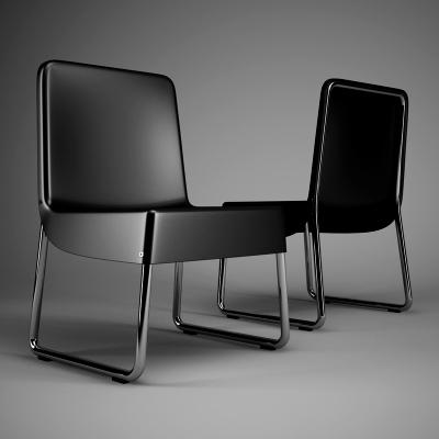 Office Chair 60 - 3D Model by cgaxis
