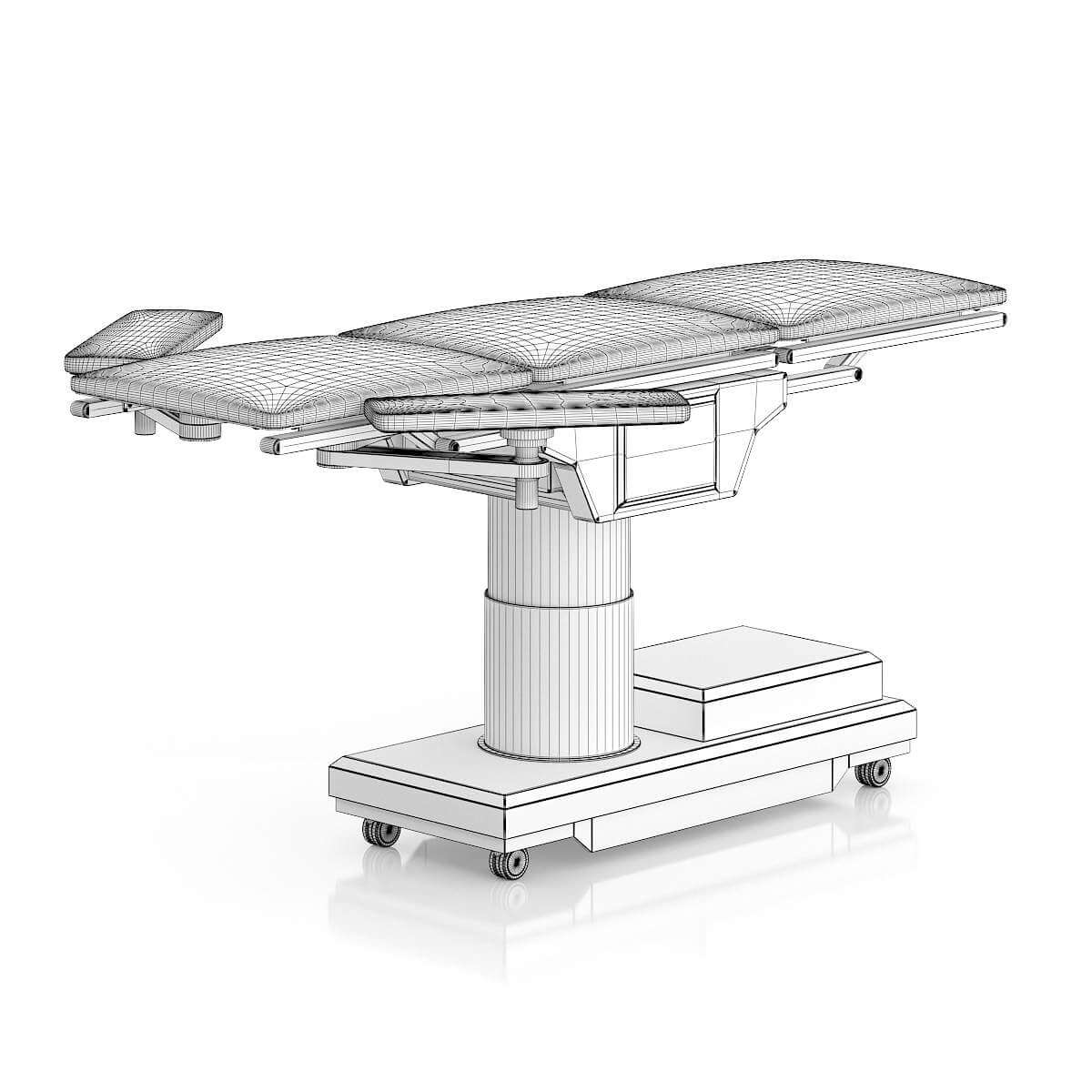 Operating Table - 3D Model by cgaxis