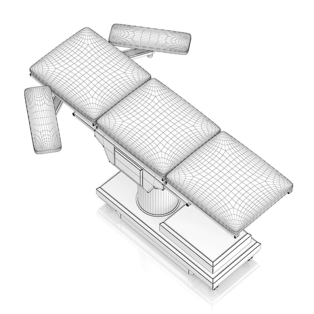 Operating Table - 3D Model by cgaxis