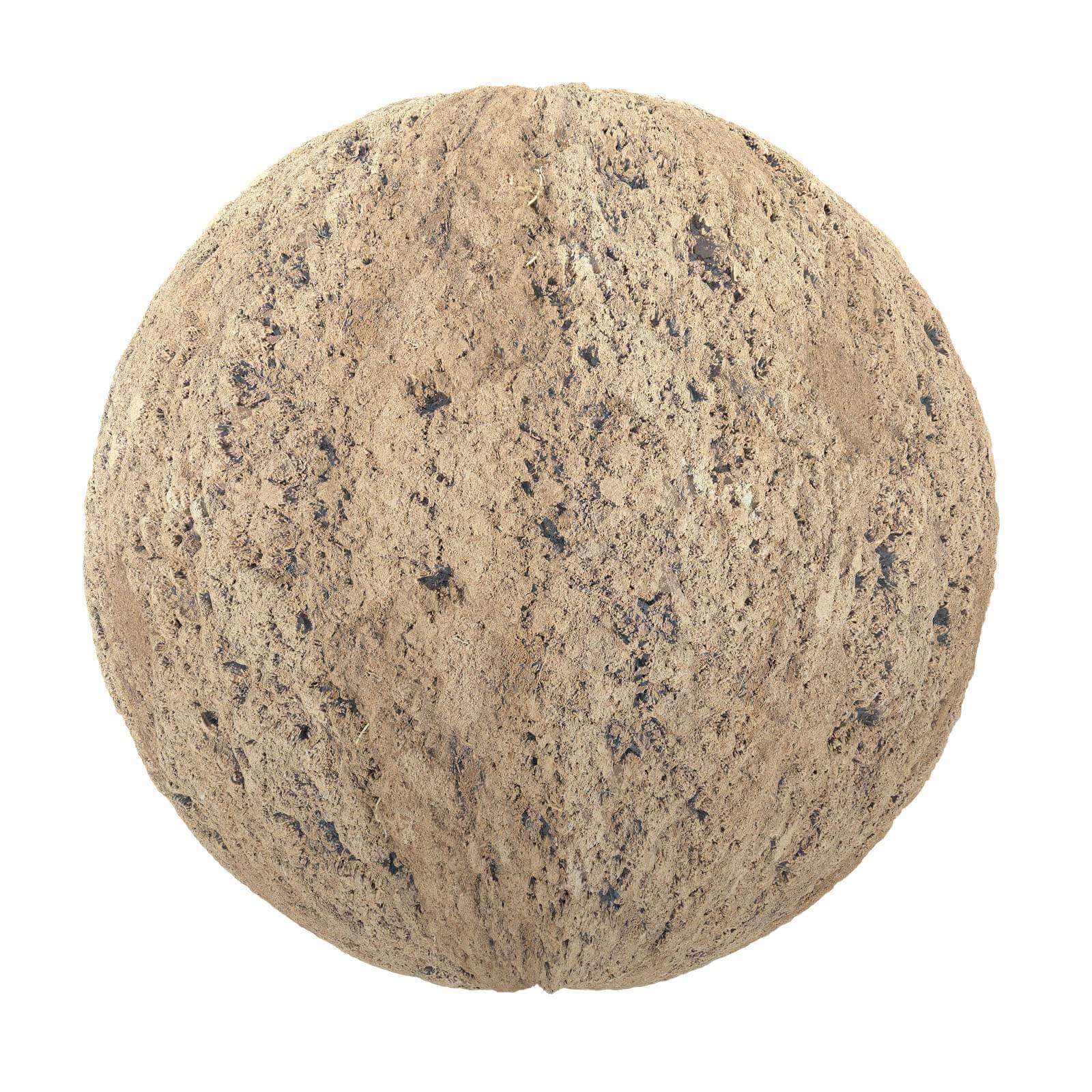 Orange Dirt PBR Texture by cgaxis