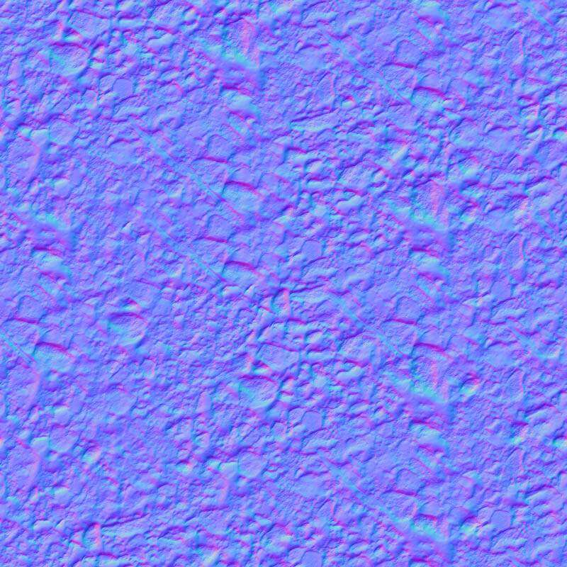 Orange Dirt with Stones PBR Texture by cgaxis