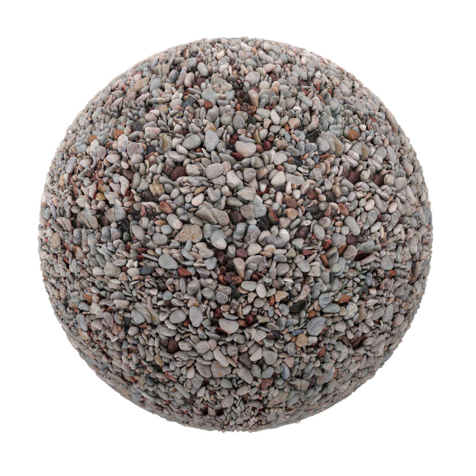 Pebble Pavement PBR Texture by cgaxis