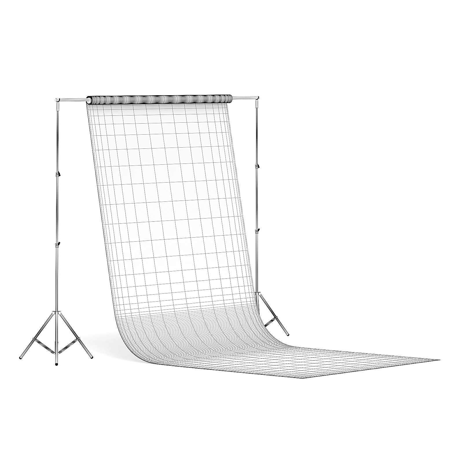 Photo Studio Background - 3D Model by cgaxis