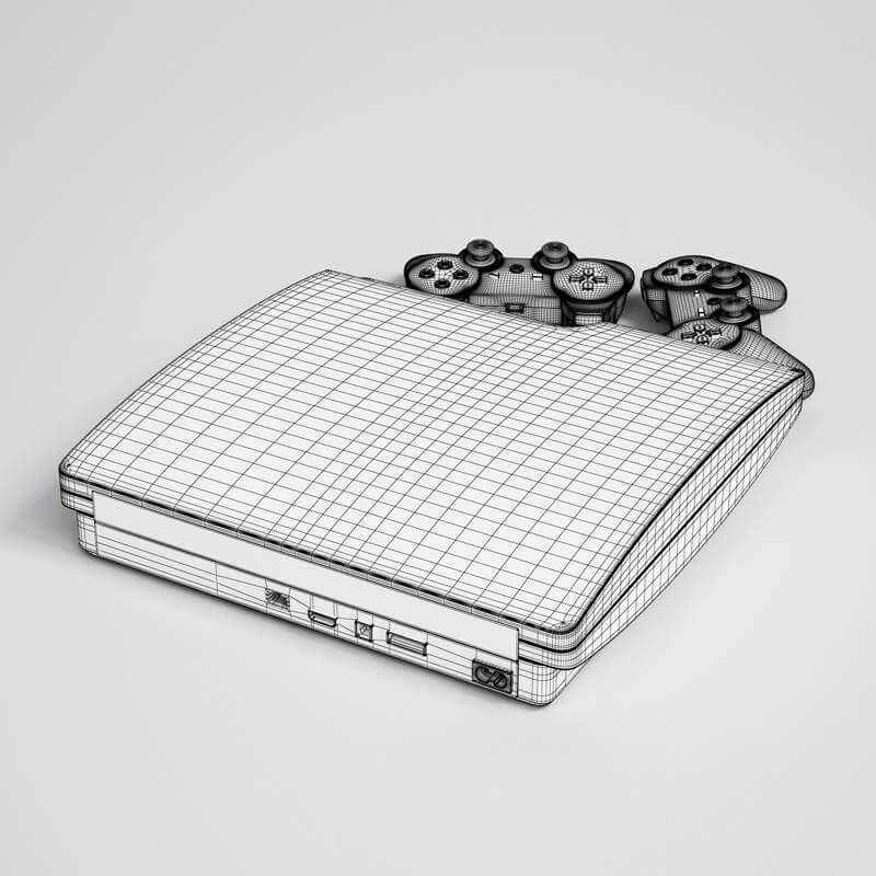 Playstation - 3D Model by cgaxis