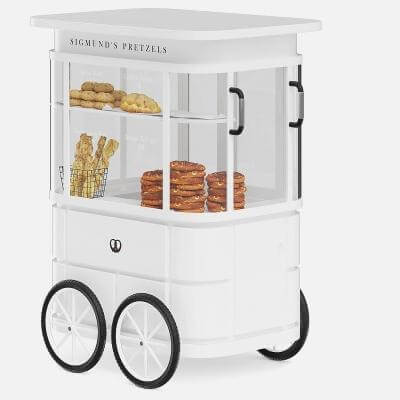 Pretzel Stall - 3D Model by cgaxis