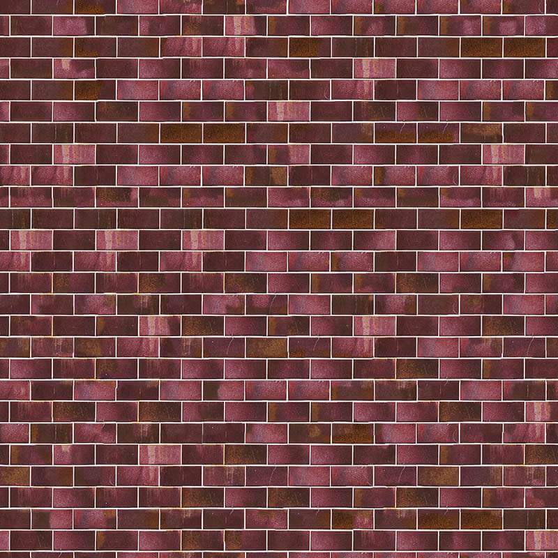 Purple Brick Wall PBR Texture by cgaxis