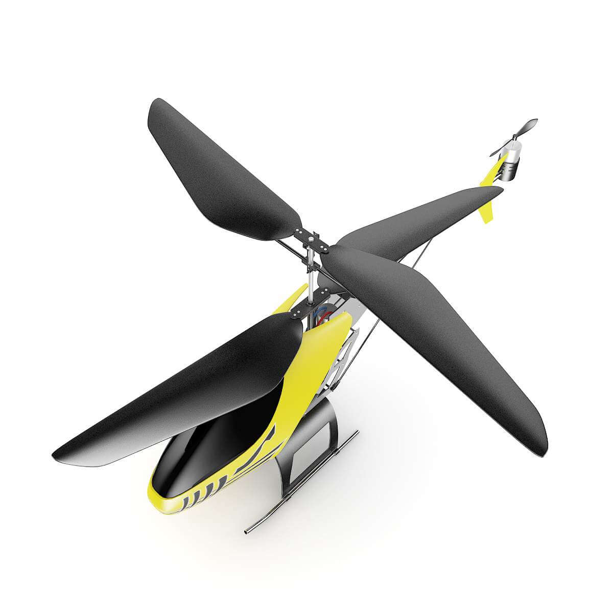 RC Helicopter - 3D Model by cgaxis