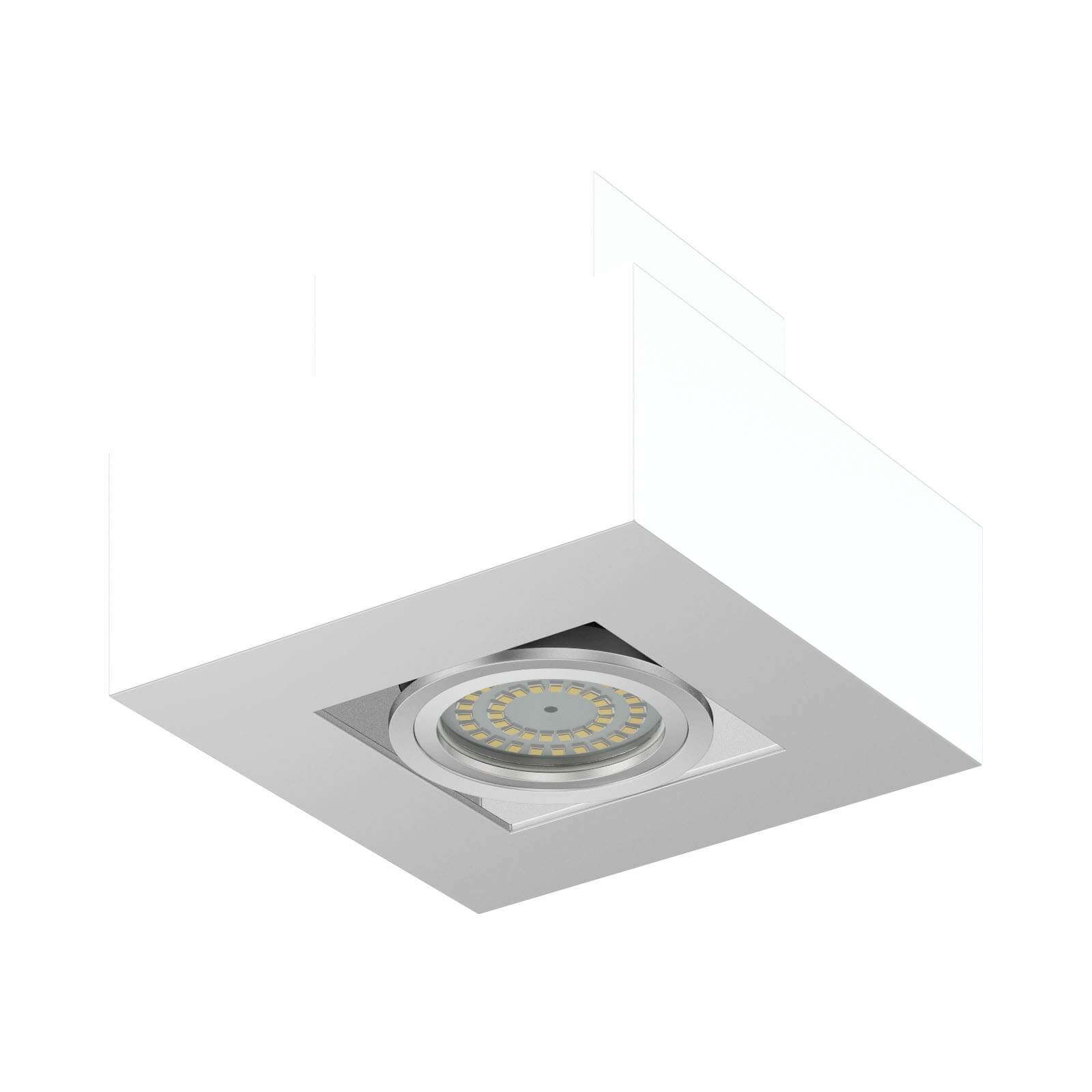 Rectangular Halogen Light - 3D Model by cgaxis