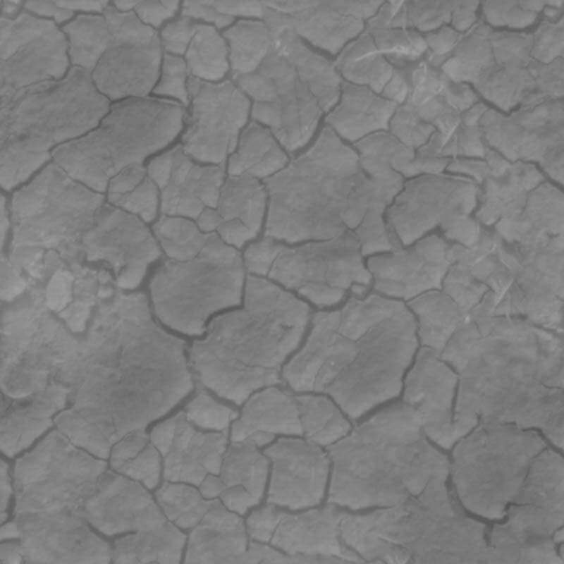 Red Dry Cracked Dirt PBR Texture by cgaxis