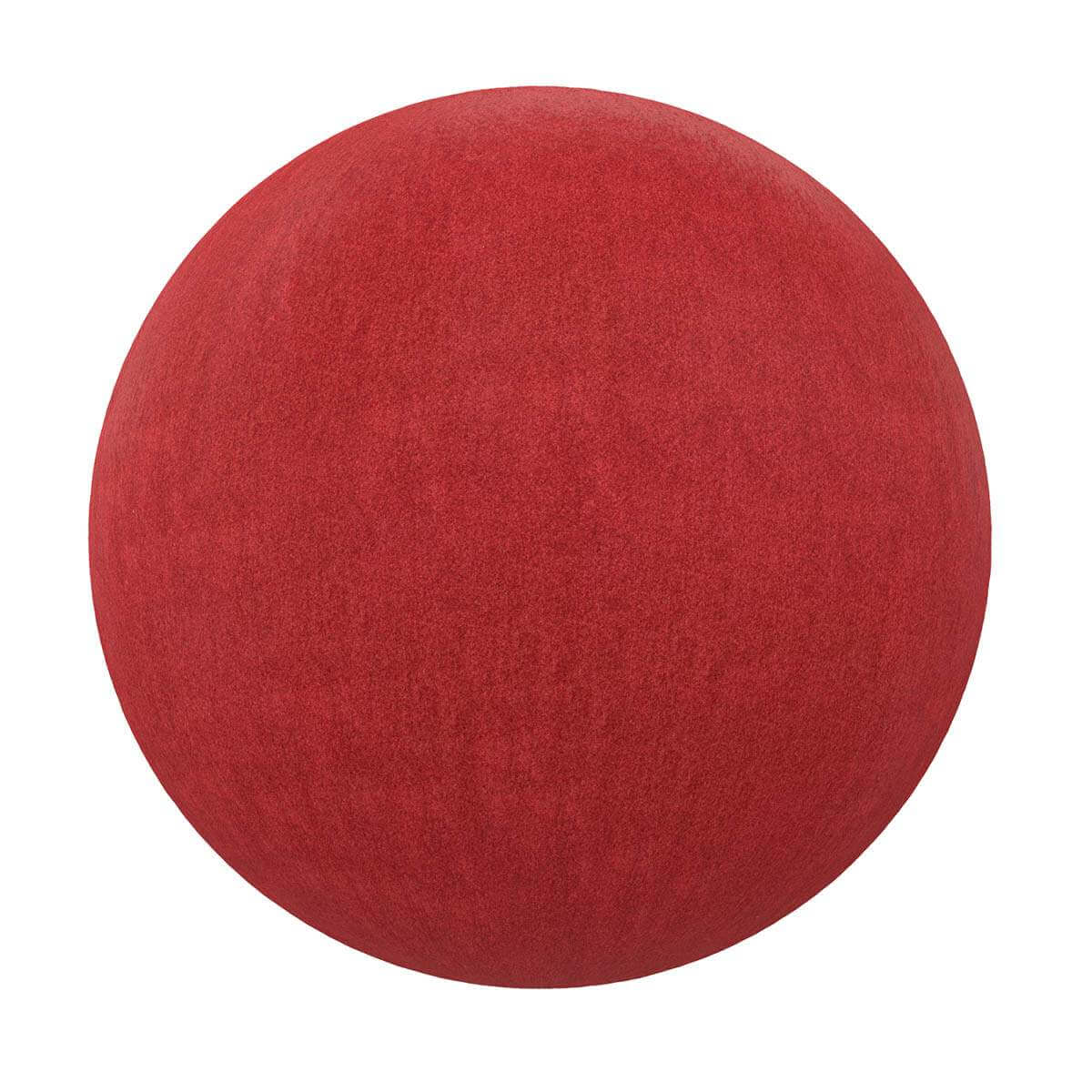 Red Fabric PBR Texture by cgaxis