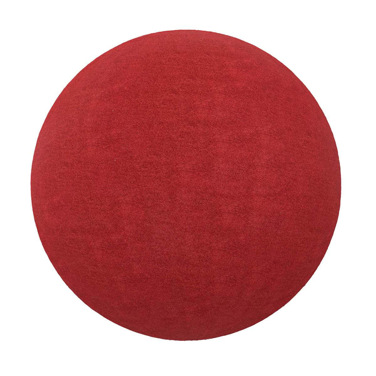 Red Fabric PBR Texture by cgaxis