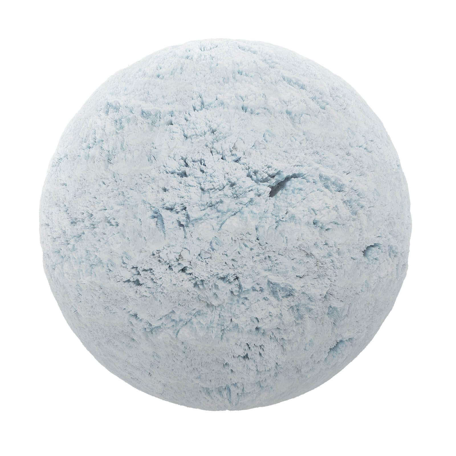 Rough Snow PBR Texture by cgaxis