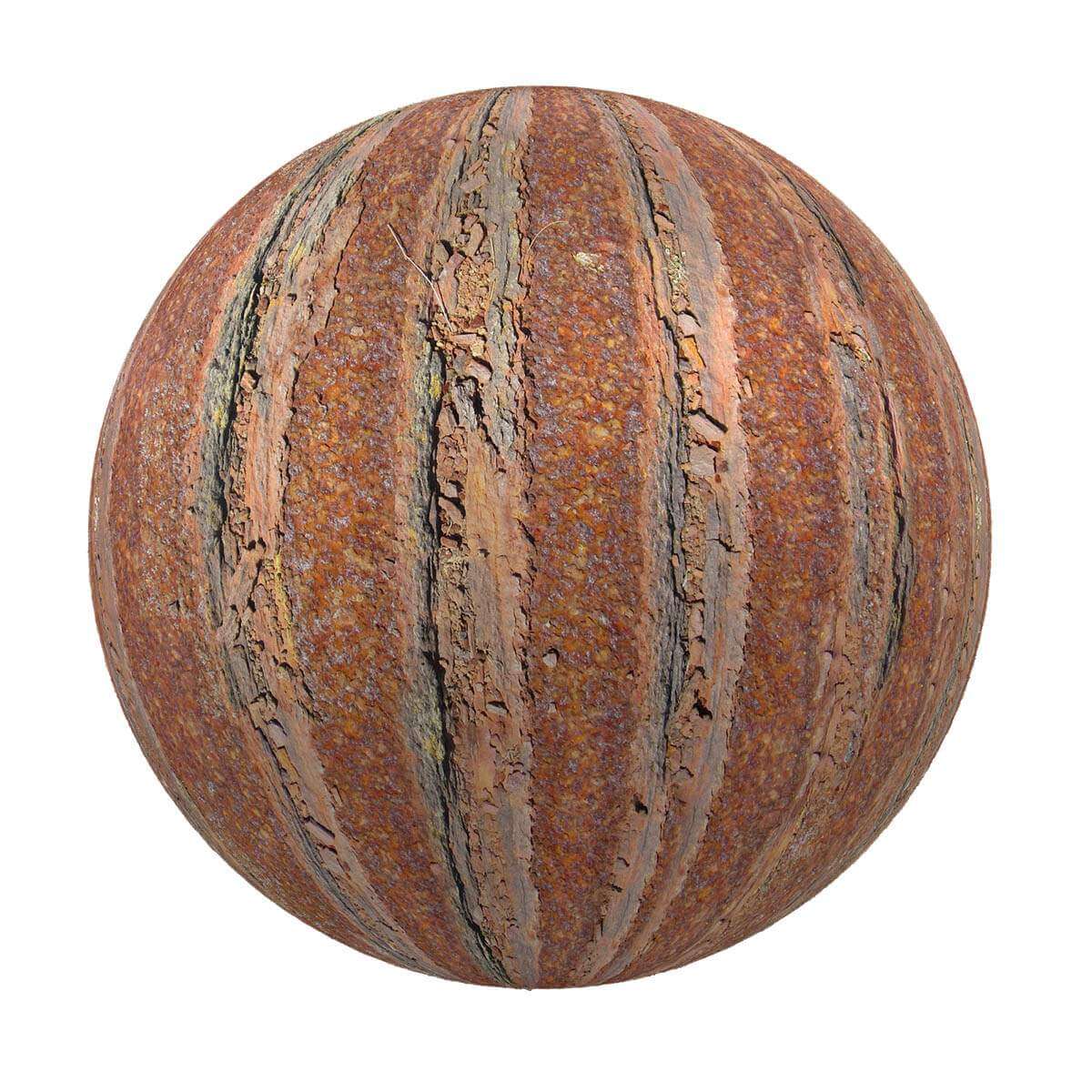 Rusty Metal PBR Texture by cgaxis