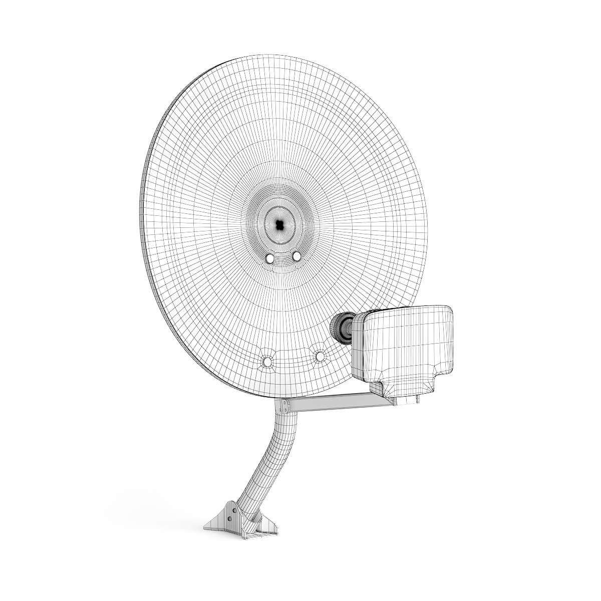 Satellite Dish - 3D Model by cgaxis