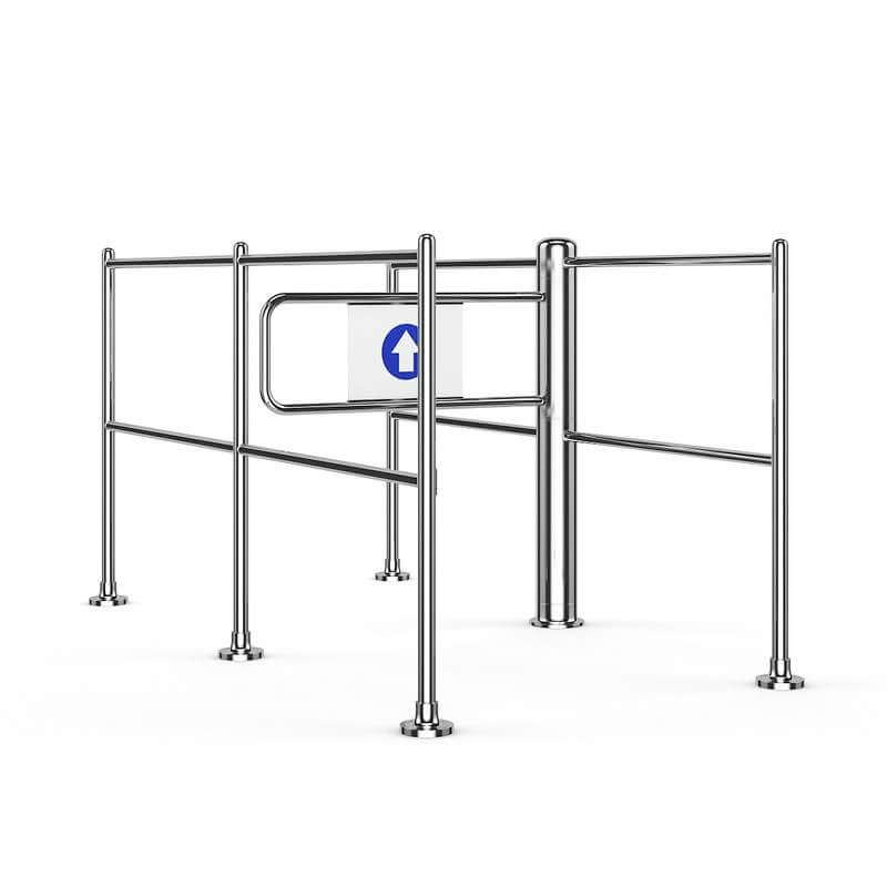 Security Gate 02 - 3D Model by cgaxis