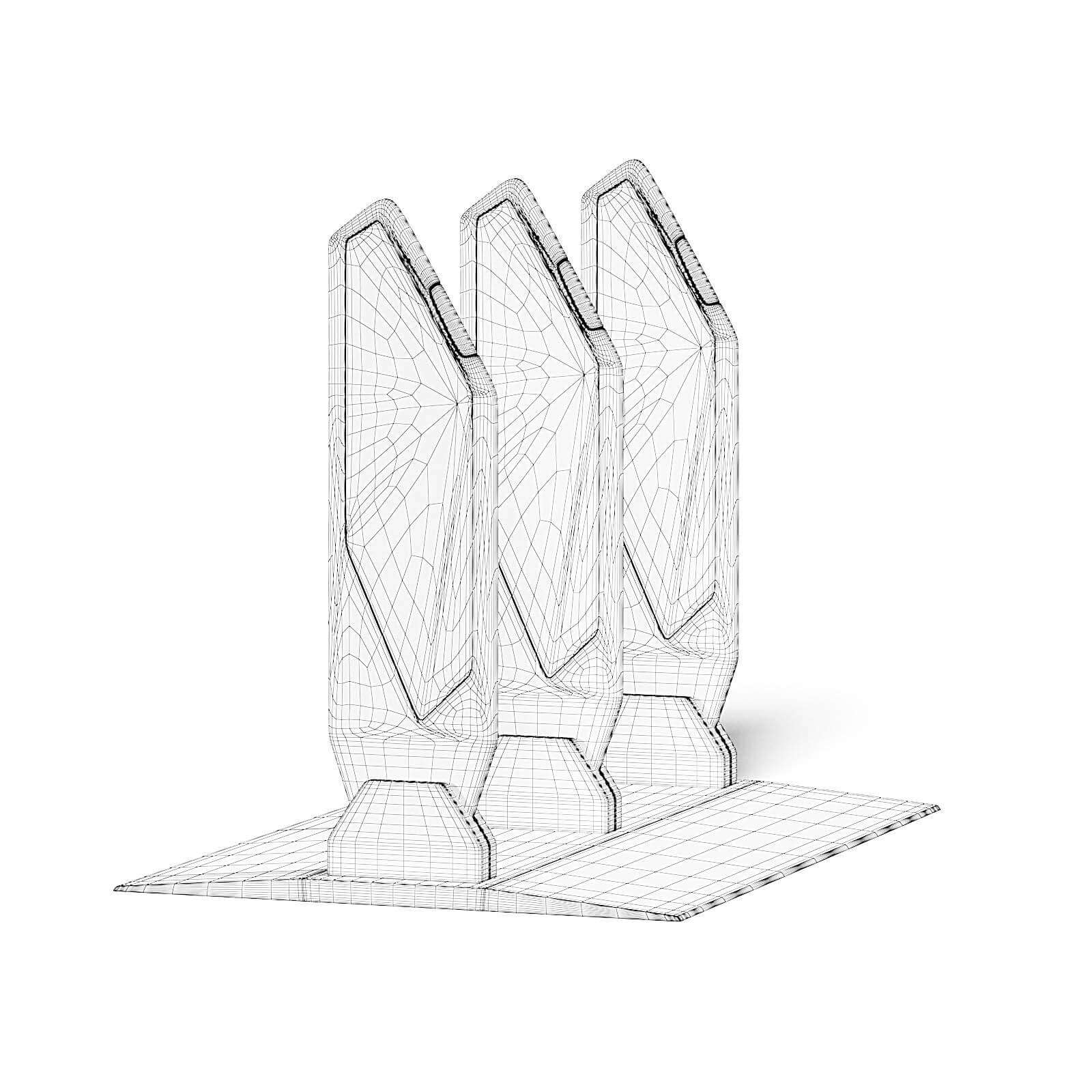 Security Gate - 3D Model by cgaxis