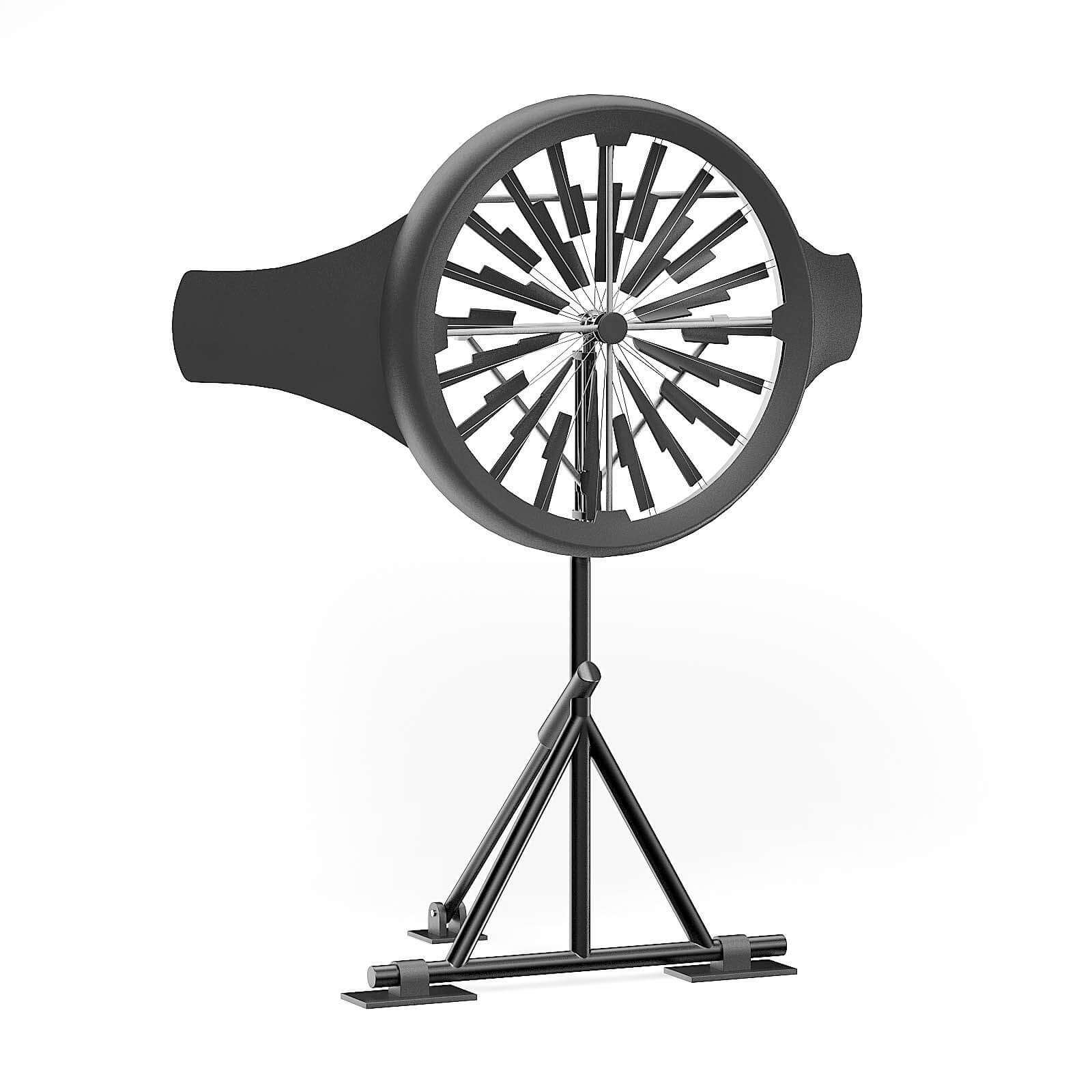 Small Wind Turbine - 3D Model by cgaxis