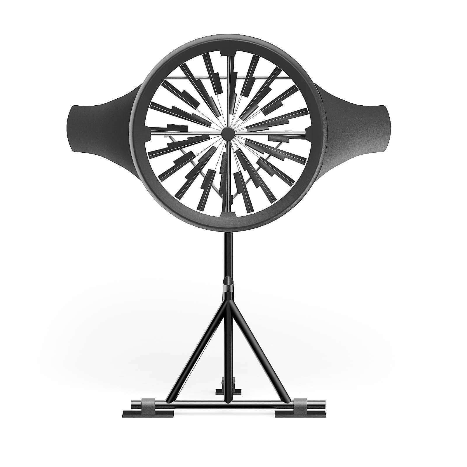 Small Wind Turbine - 3D Model by cgaxis