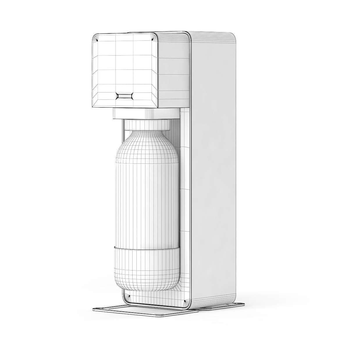 Soda Syphon - 3D Model by cgaxis