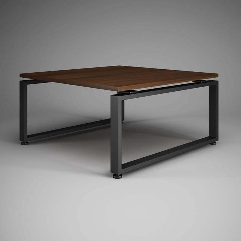 Square Office Table 27 - 3D Model by cgaxis