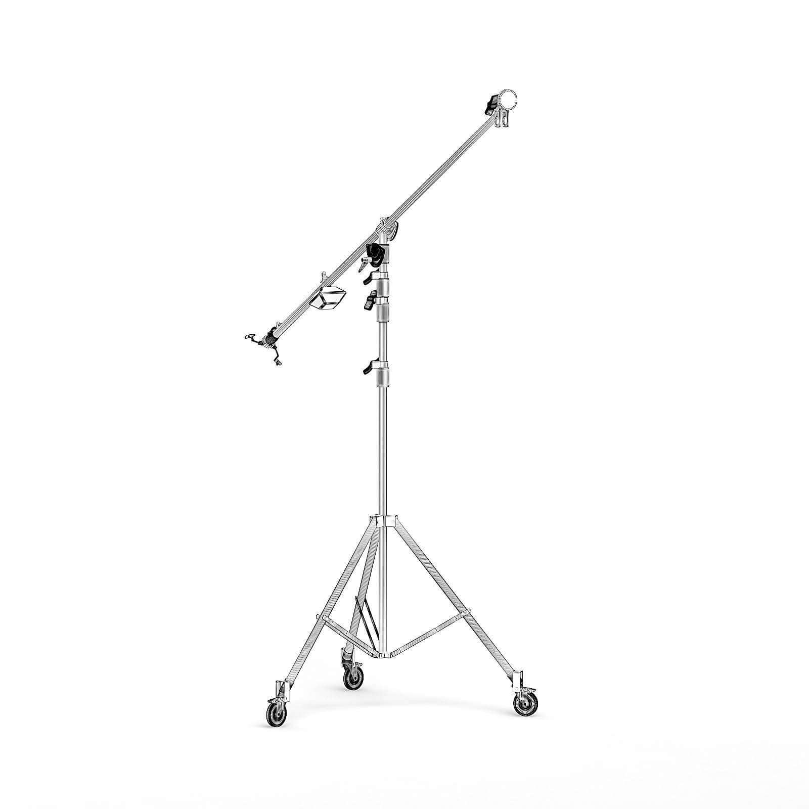 Studio Boom Arm - 3D Model by cgaxis