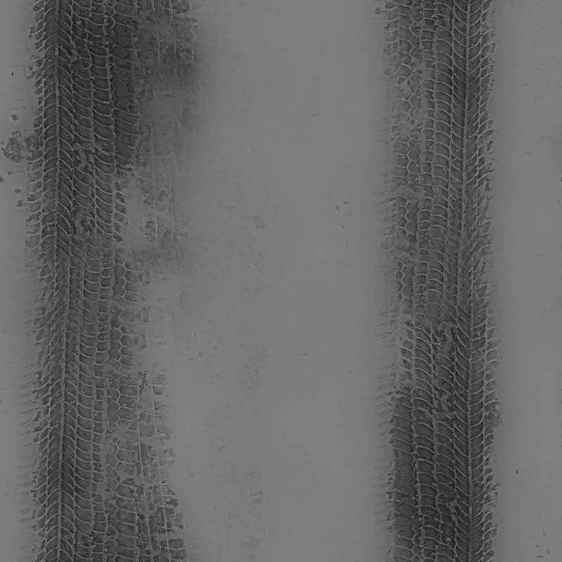 Tire Tracks with Snow PBR Texture by cgaxis