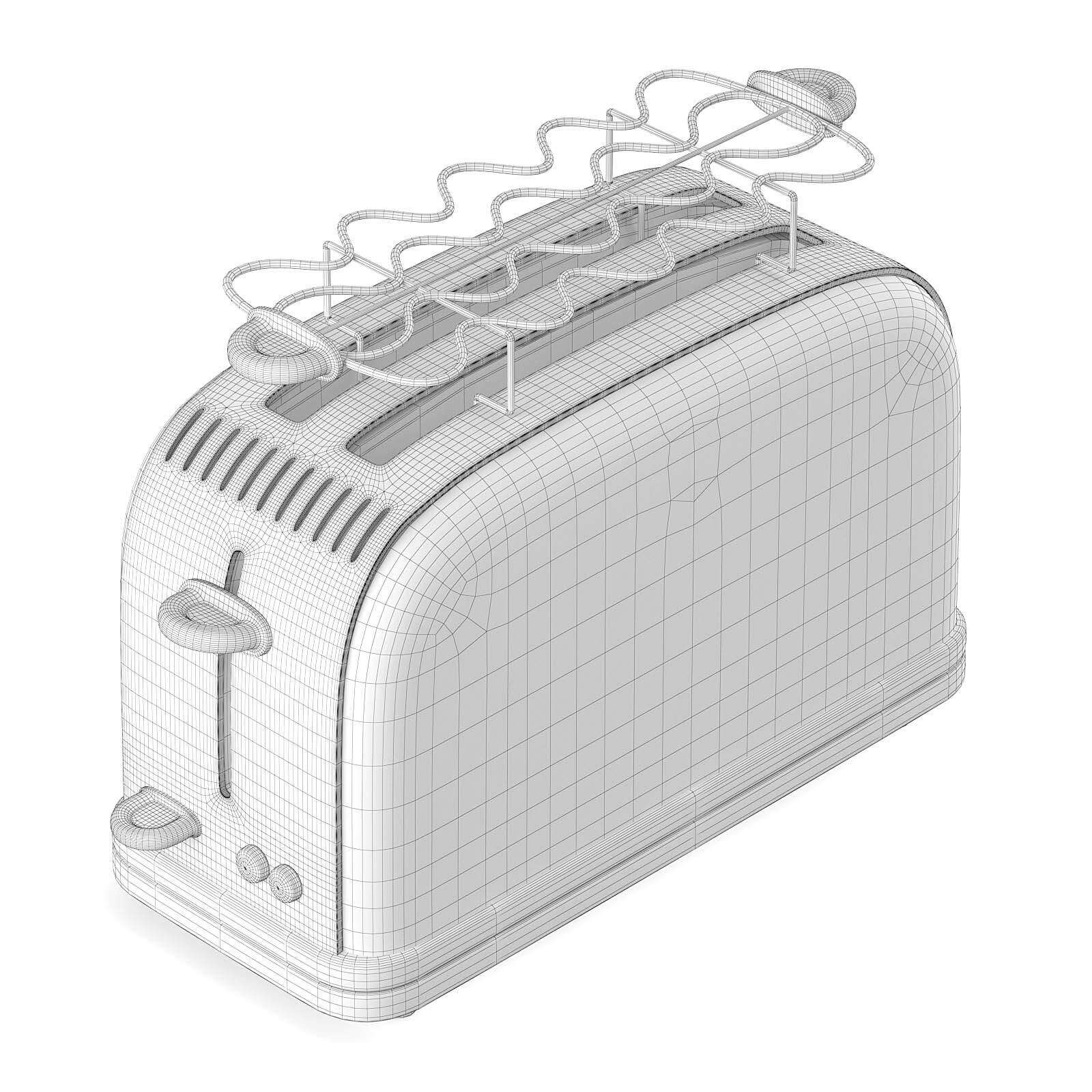 Toaster - 3D Model by cgaxis