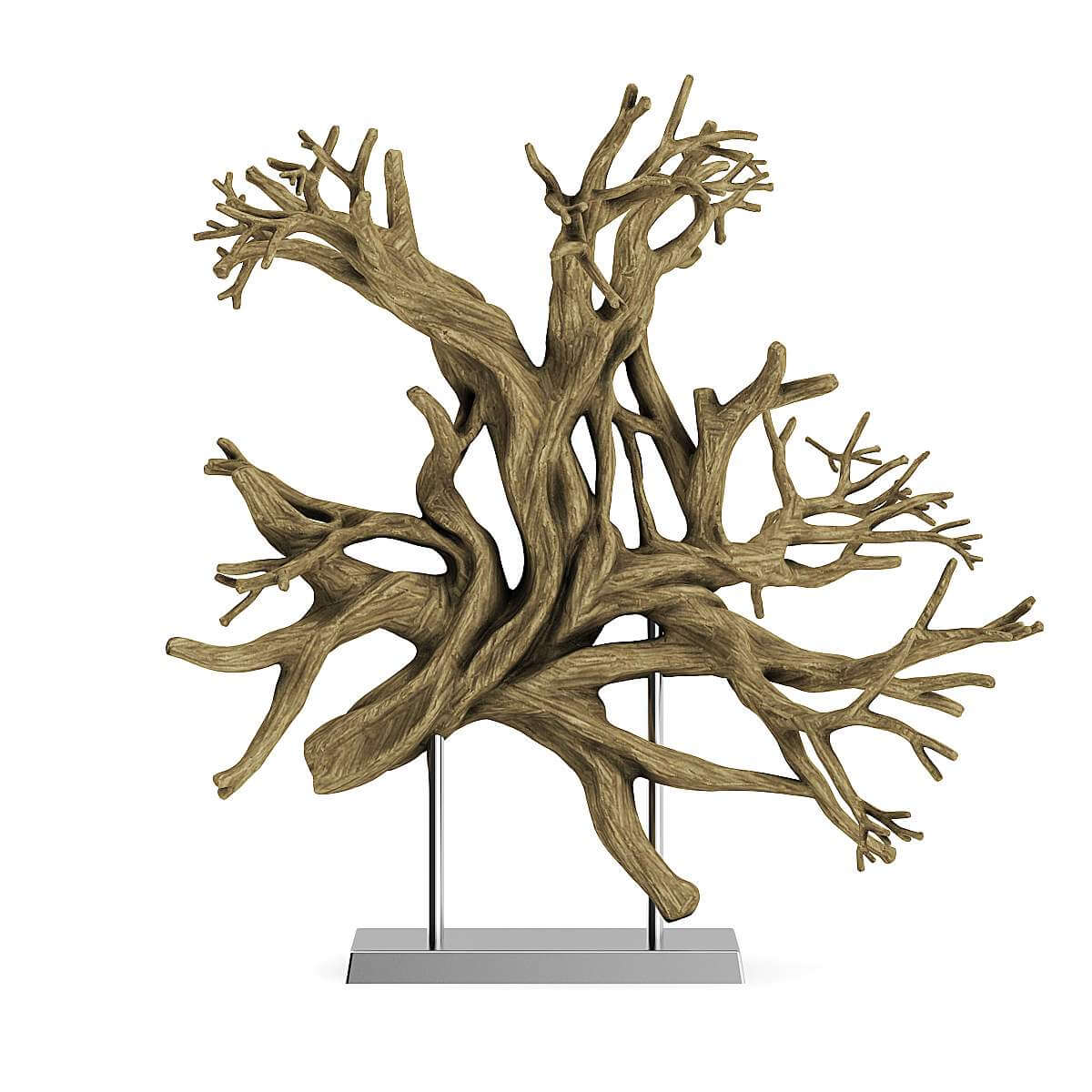 Tree Root Decoration - 3D Model by cgaxis